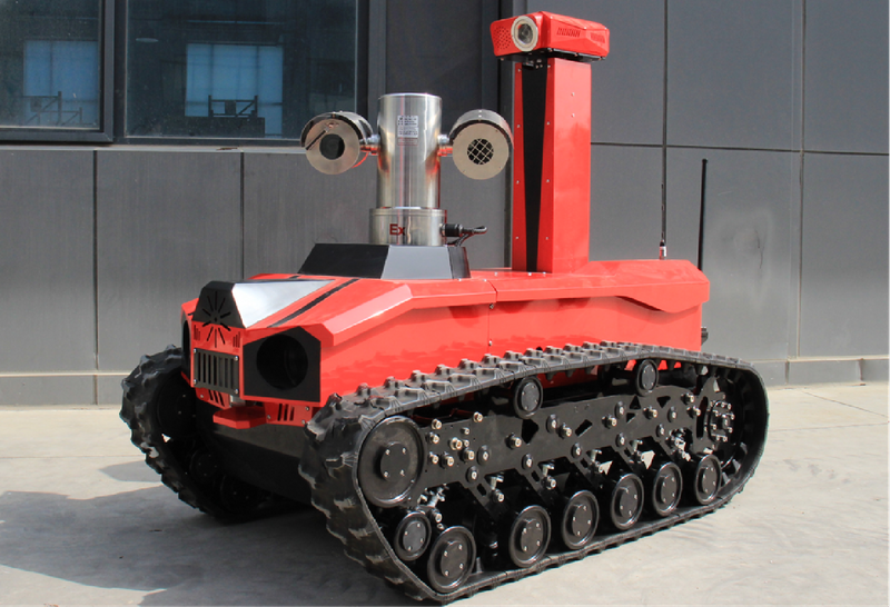 Intelligent Remote Control Robot Firefighter Fire Fighting Robot UGV ...