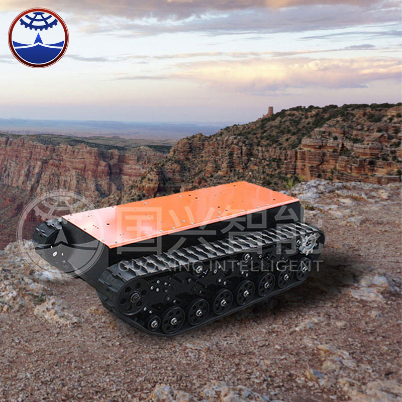 900T Electric Tracked Robot Platform Undercarriage stair climbing robot ...