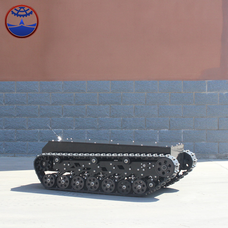Mobile Rubber Tracked Mobile Robot Platform Chassis Safari - 900T ...